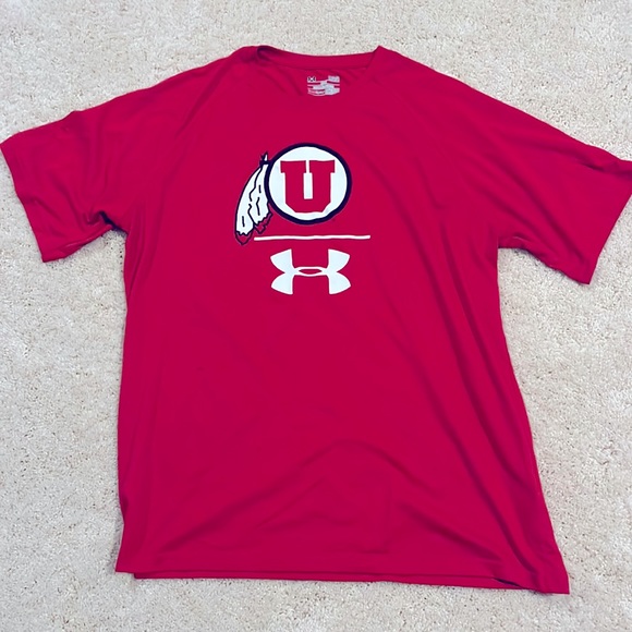 Under Armour | Shirts | Mens Under Armor Utah Tshirt | Poshmark